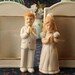 Vintage First Communion Frame for Boy or Girl, Ceramic Praying Child ...