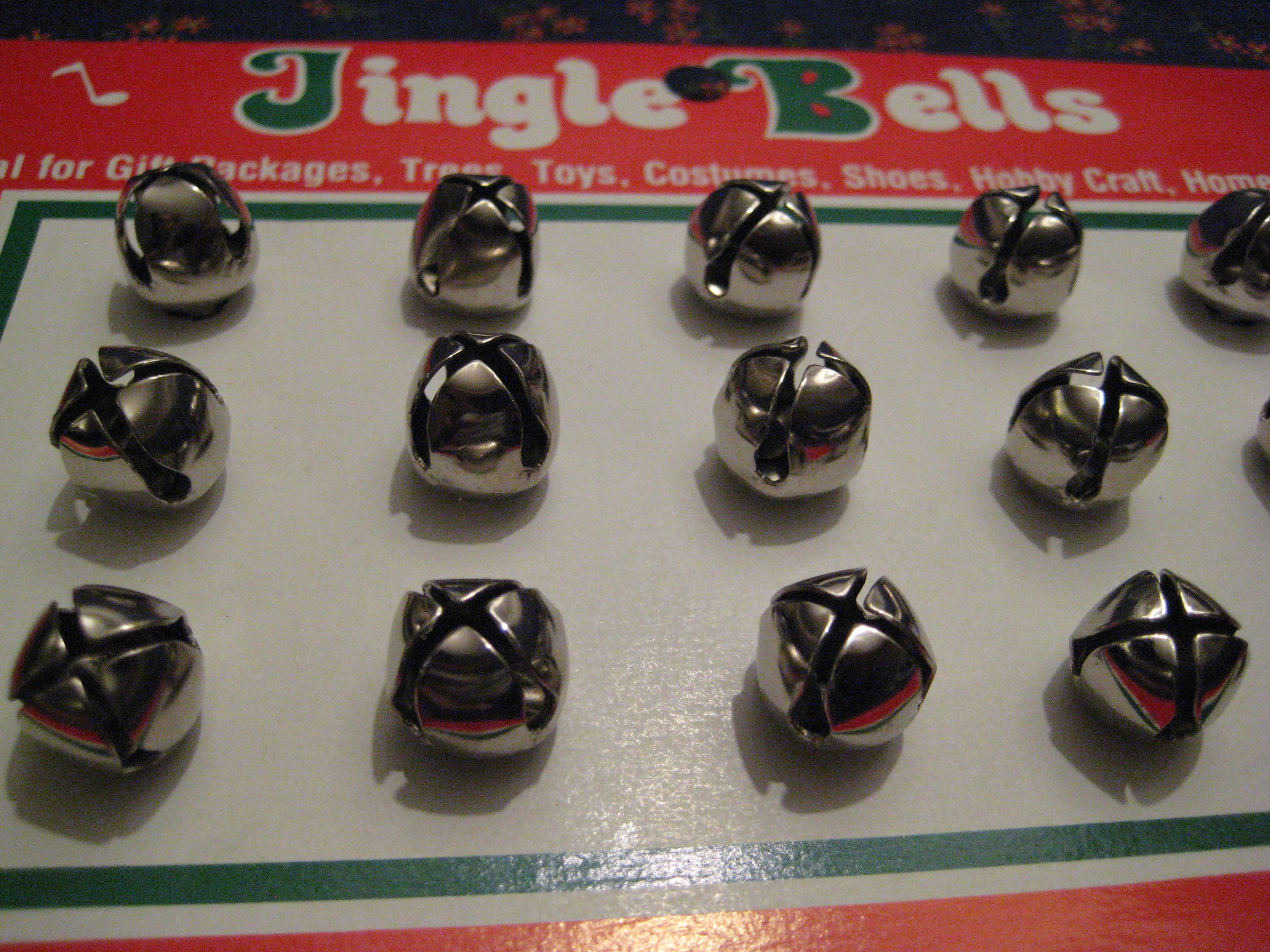 Vintage Jingle Bells Bells 1/2 X 1/2 Craft - Etsy