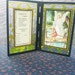 Vintage Angel De Mi Guarda Bautizo Stained Glass Style Frame, Baptism ...