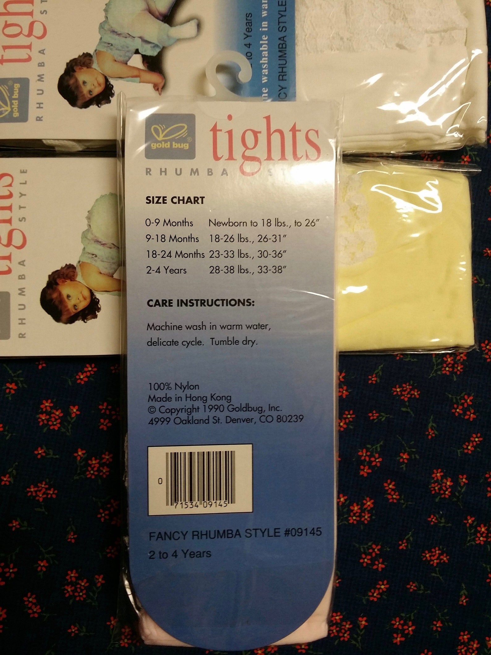 Vintage Goldbug Rhumba Style Tights for Girls Ruffle Tights | Etsy