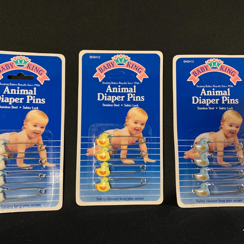 Vintage Diaper Pins - Etsy