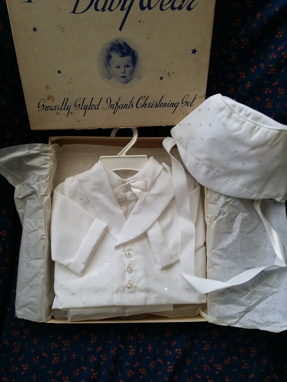 Vintage Phyllis Baby Wear Boy's Christening Pattern V… - Gem