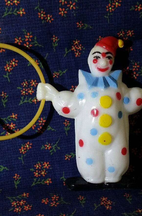 12 Piece Clowns W Hoop, Retro Clown Cake Topper & Picks,unique Party ...