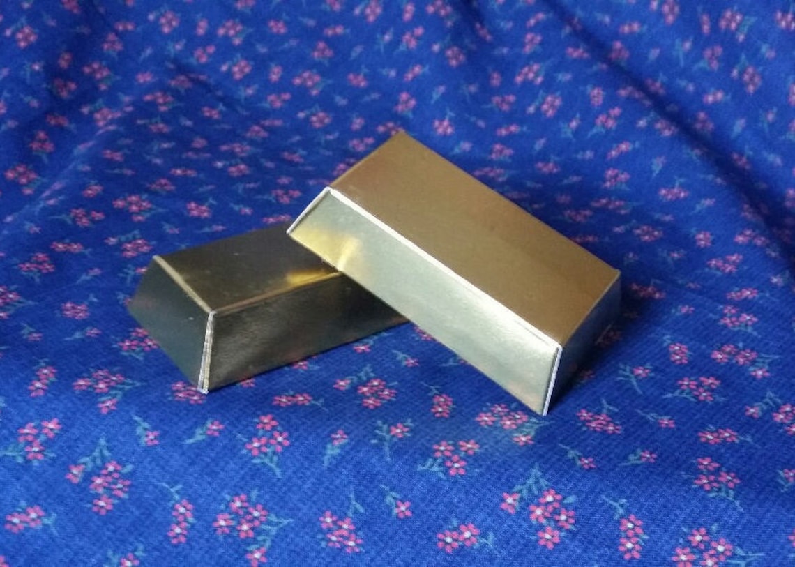 12 Gold Bar Party Favor Boxes Gold Bar Decorations Table - Etsy