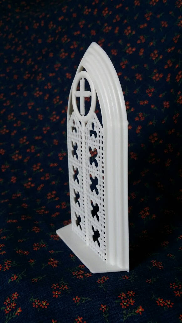 Church Window Cake Topper Church Door White Cake Topper | Etsy