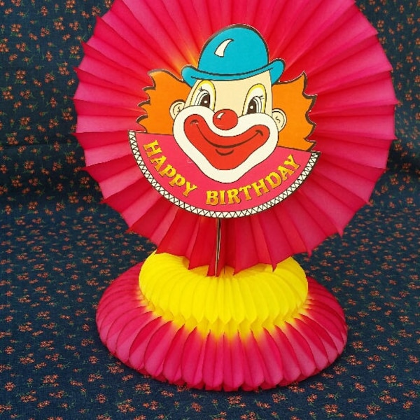 Clown Cake Toppers - Etsy