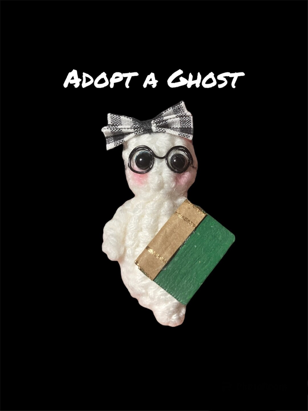 Adopt a Ghost, Spooky Friend, Small Crochet Ghost, Friendly Ghost ...