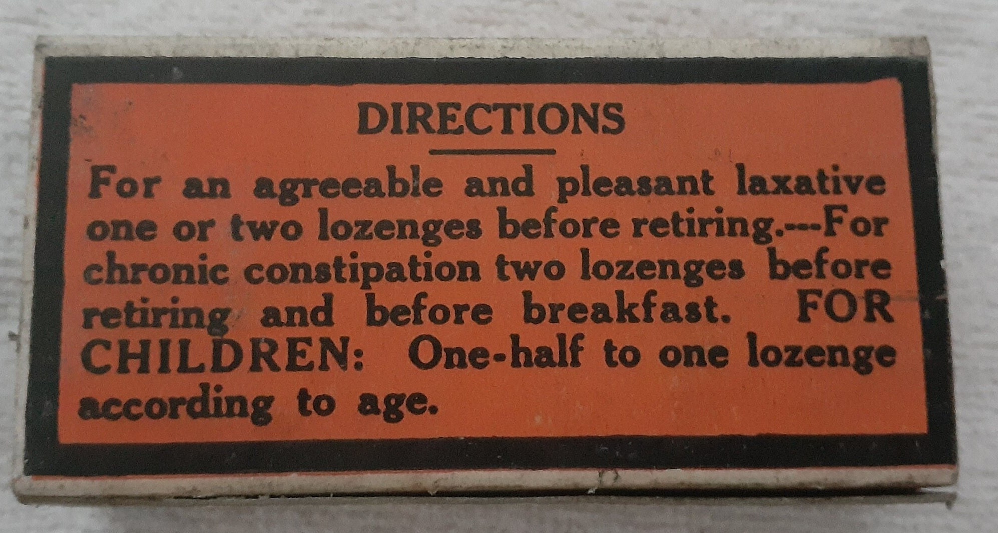 Lac Lax Candy Laxative Vintage Box - Etsy