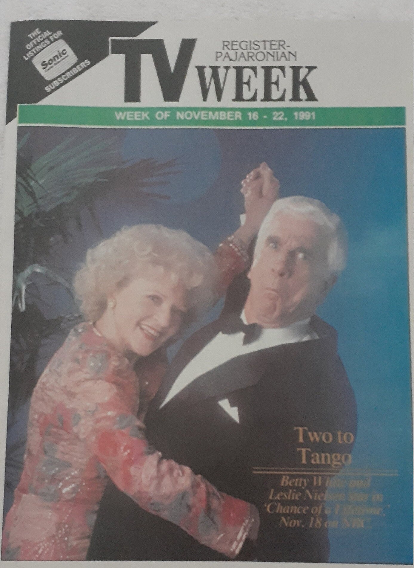 Vintage TV Guide From 1991 - Etsy