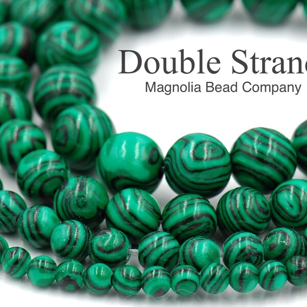 Malachite Beads - Etsy