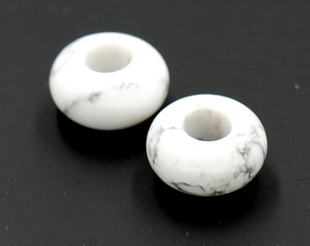 Large Hole Amethyst European Beads Round 14mm | Etsy