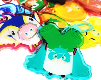 Vocaloid Charms Acrylic 2.5 Keychains - Etsy