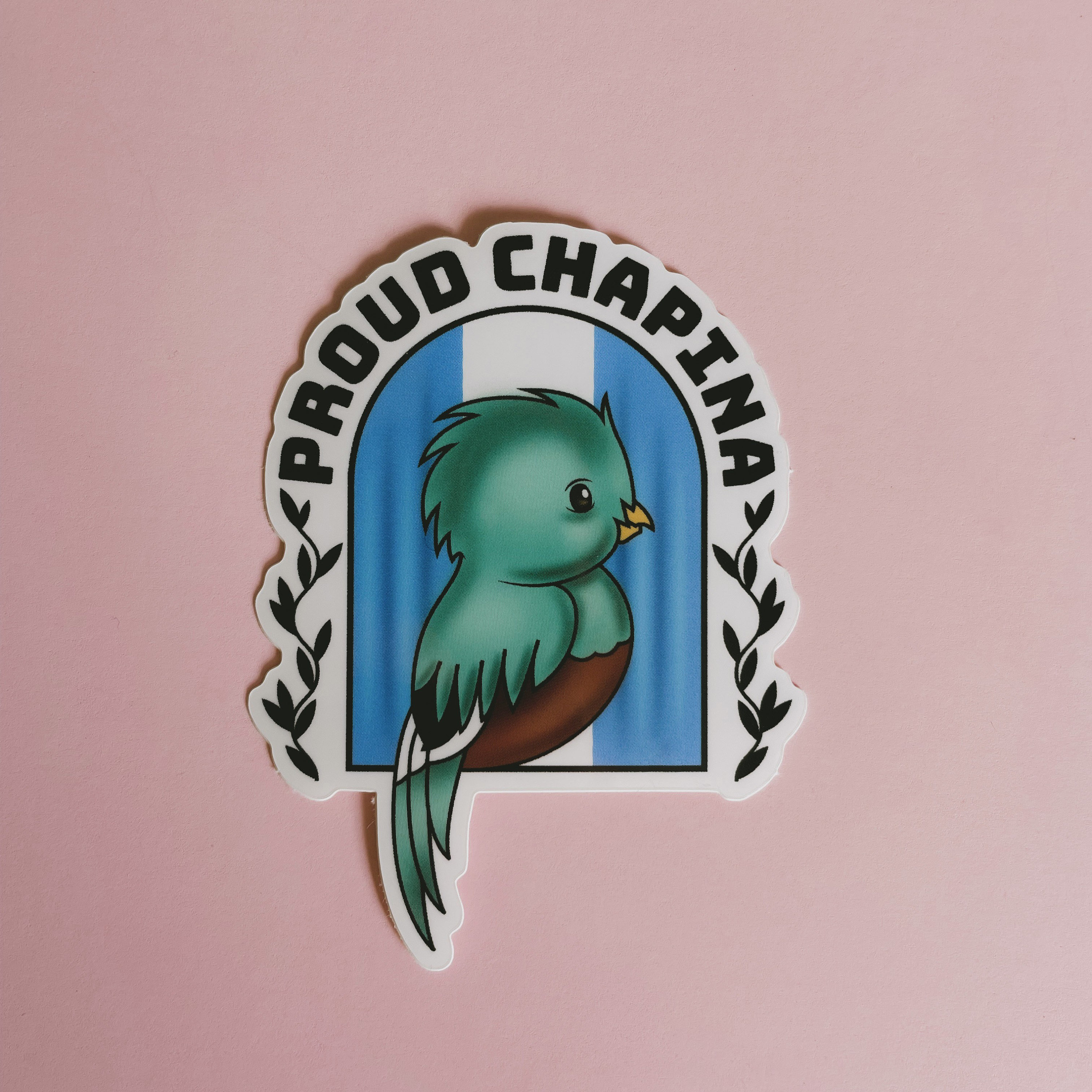 Proud Chapina Quetzal Guatemala Sticker Latinx Sticker - Etsy