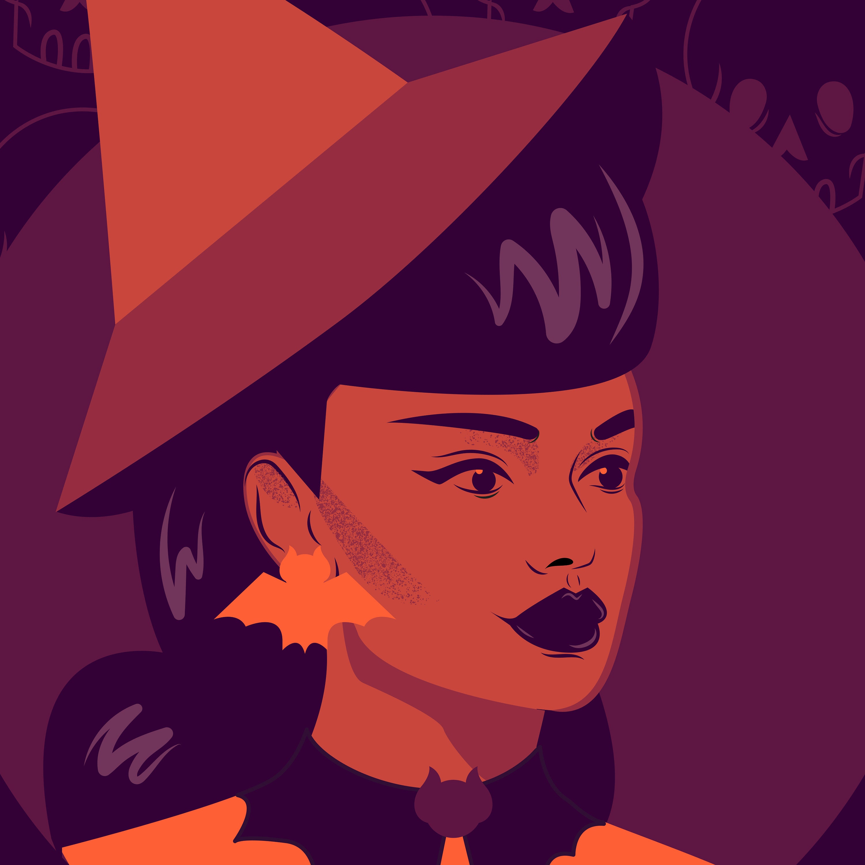 La Bruja Witchy Gifts Witch Art Halloween Art Art in - Etsy