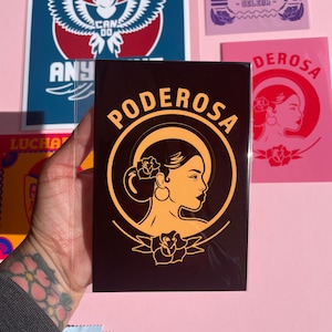 Poderosa Art Print Latina Art Latinx Women Empowerment Gift for Her ...
