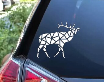 Elk Head Decal Elk Hunting Vinyl Decal Elk Hunting Stickers - Etsy