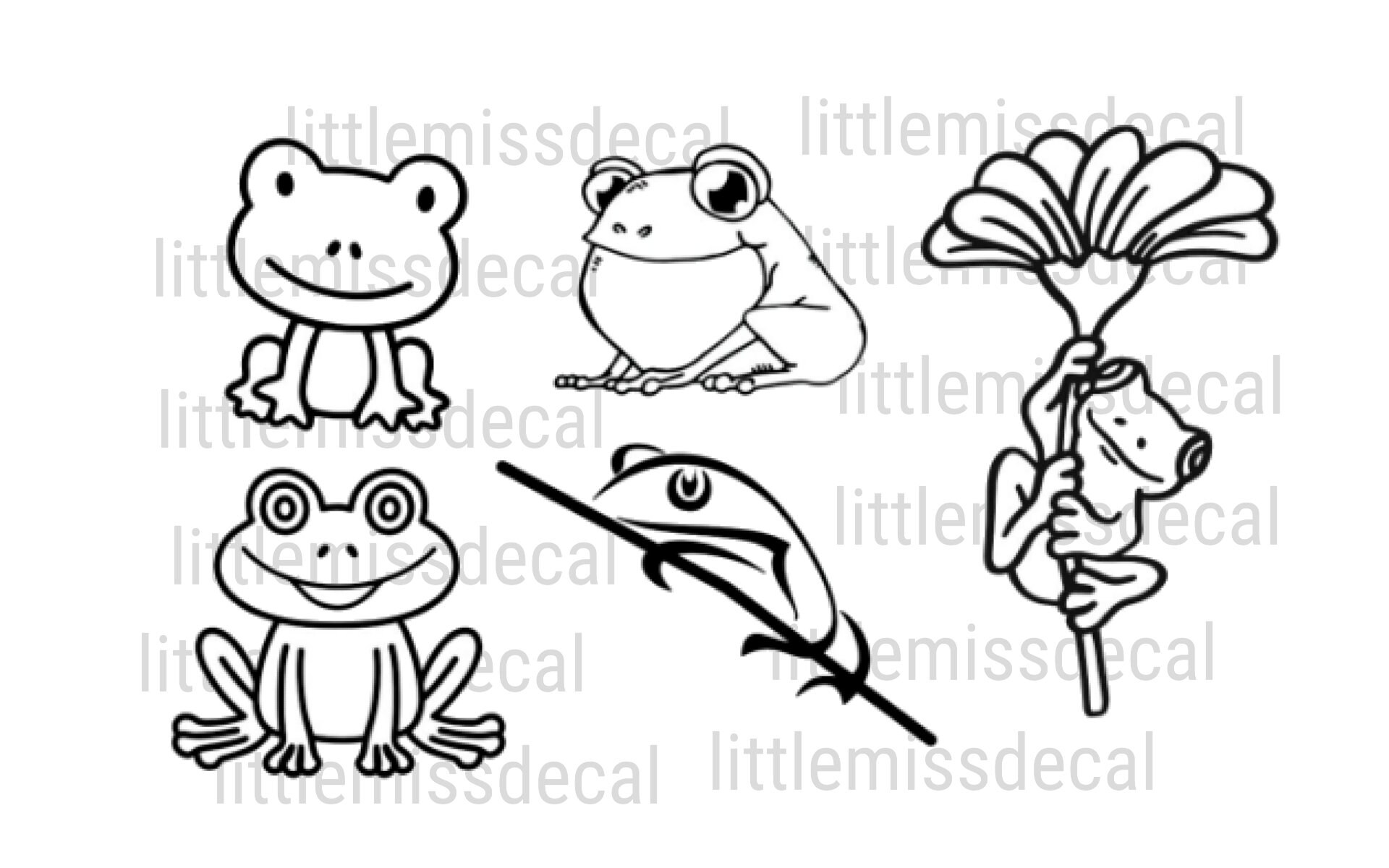 Bundle of Frogs SVG, Svg Bundle, Svg Files for Cricut, Svg Files, Svg ...