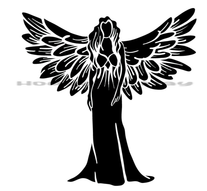 4 Angel Ladies Digital Downloads, Angel Svg Bundle, Angel Svg Files ...