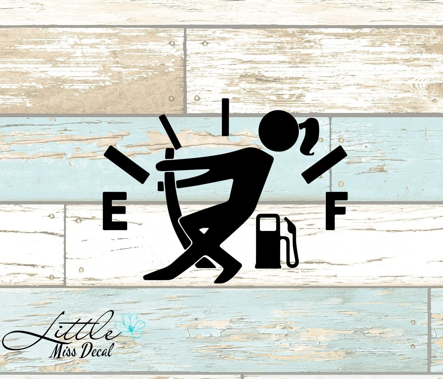 Gas Gauge Decal, Decal for Car, Gas Door, Decal for Jeep, Gas Decal ...