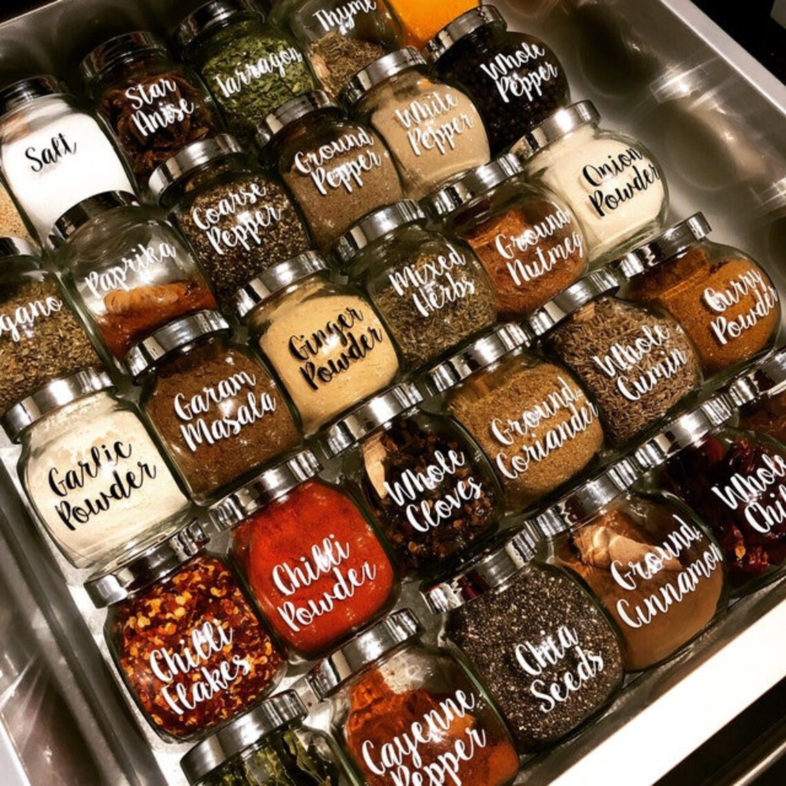 Custom Pantry Labels Pantry Labels Pantry Label Decals - Etsy