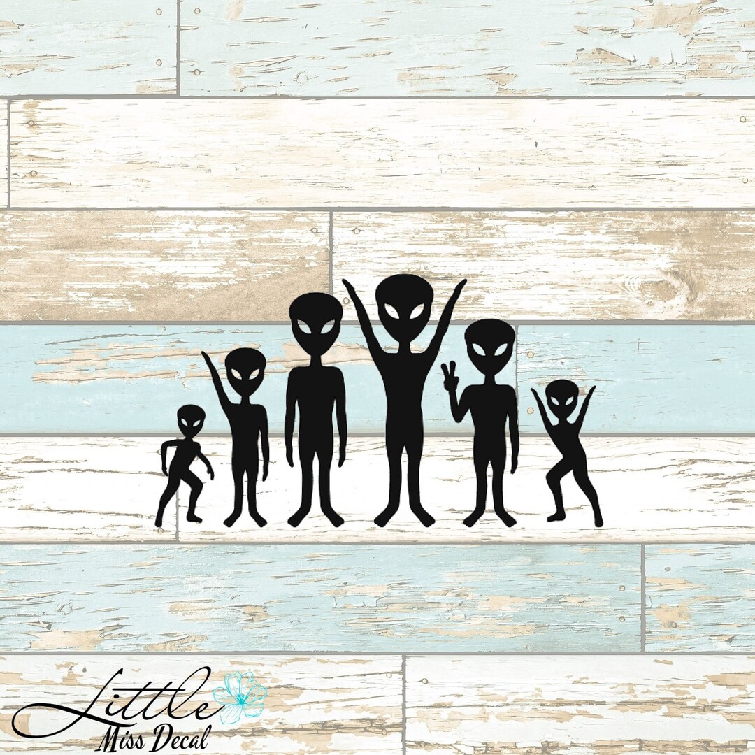Alien Family SVG - Etsy