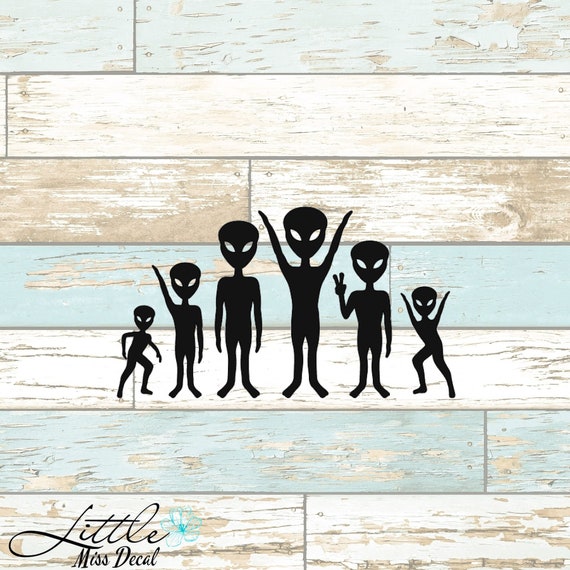 Alien Family SVG | Etsy