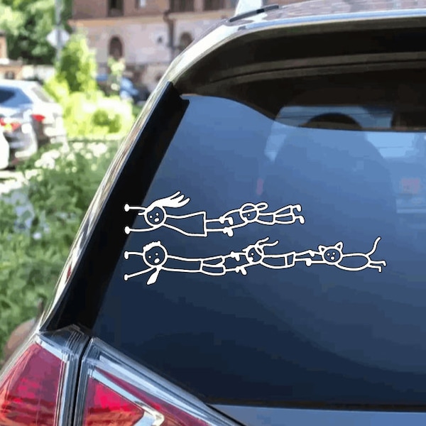 Stick Family Decal - Etsy