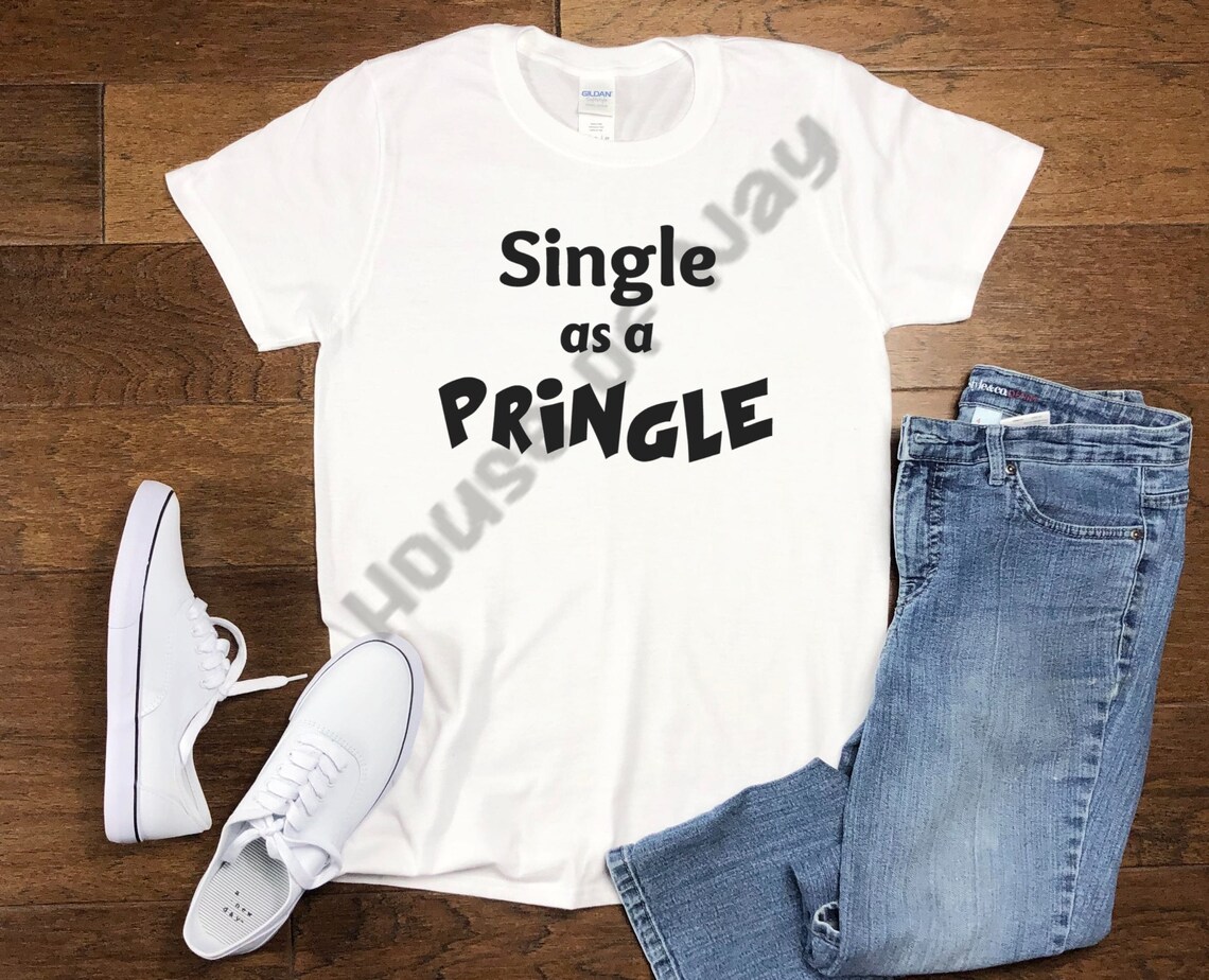 Single as a Pringle Svg, Single as a Pringle, Svg Designs, Single ...
