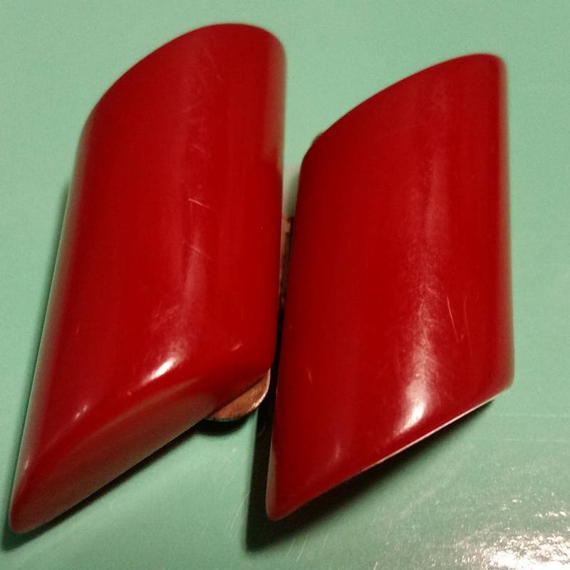 Cherry Red Bakelite - Etsy