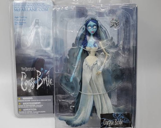 Tim Burton's Corpse Bride Emily Action Figurine; Mcfarlane Series 1 ...