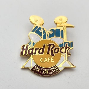 Vintage Hard Rock Cafe Pins and Keychains; Houston, San Francisco ...