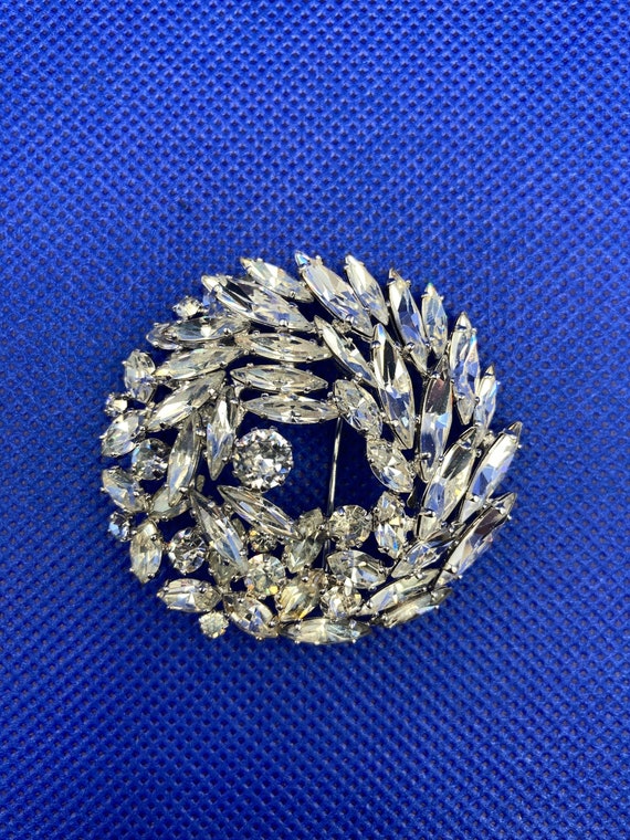 Sherman brooch signed vintage - Gem