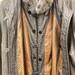 Vintage TURKIS TUKKU Rabbit/chinchilla Fur Coat With Pure Silk Shell ...