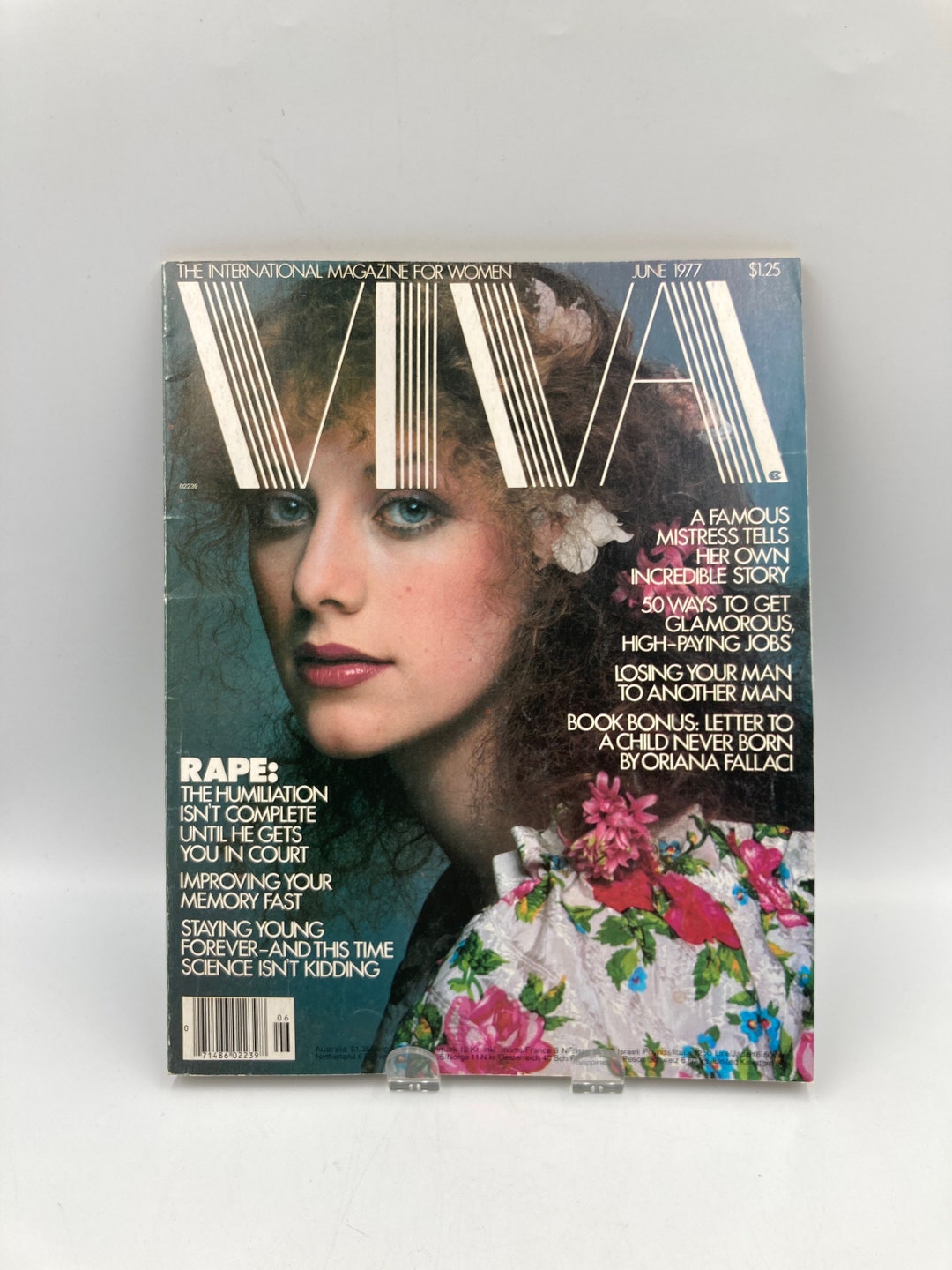 Vintage VIVA the International Magazine for Women June 1977 - Etsy