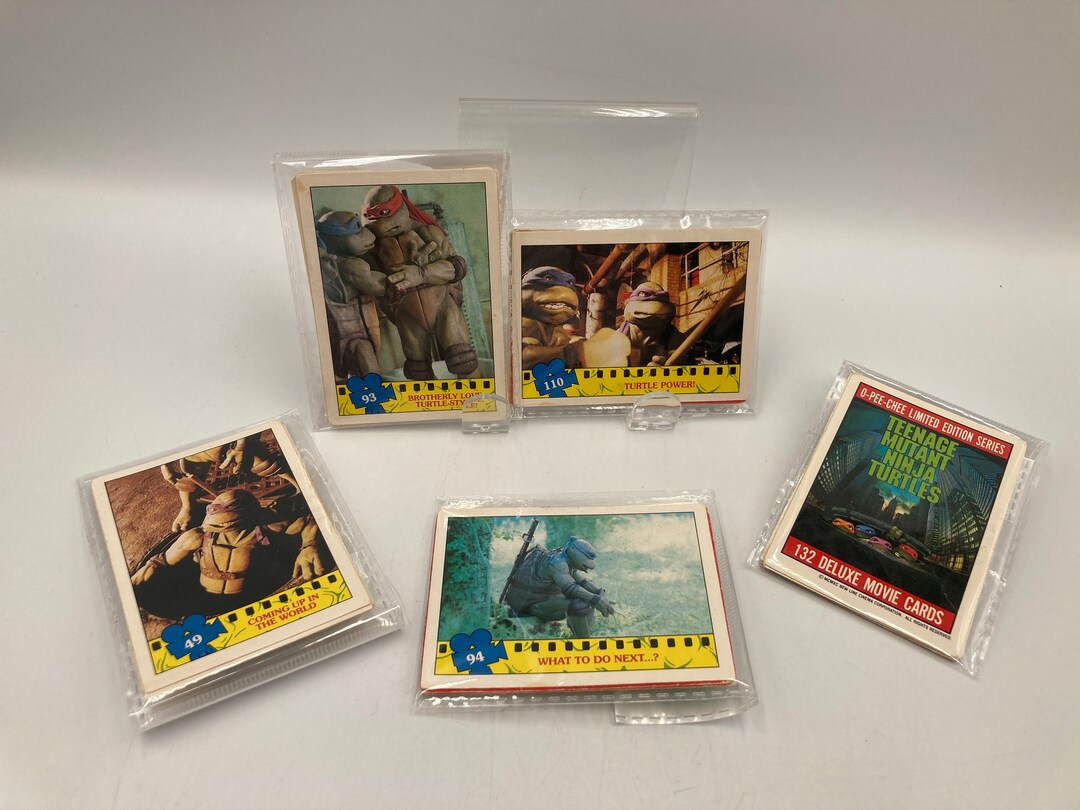 Assorted Tennage Mutant Ninja Turtle Cards (285 Total) - Etsy