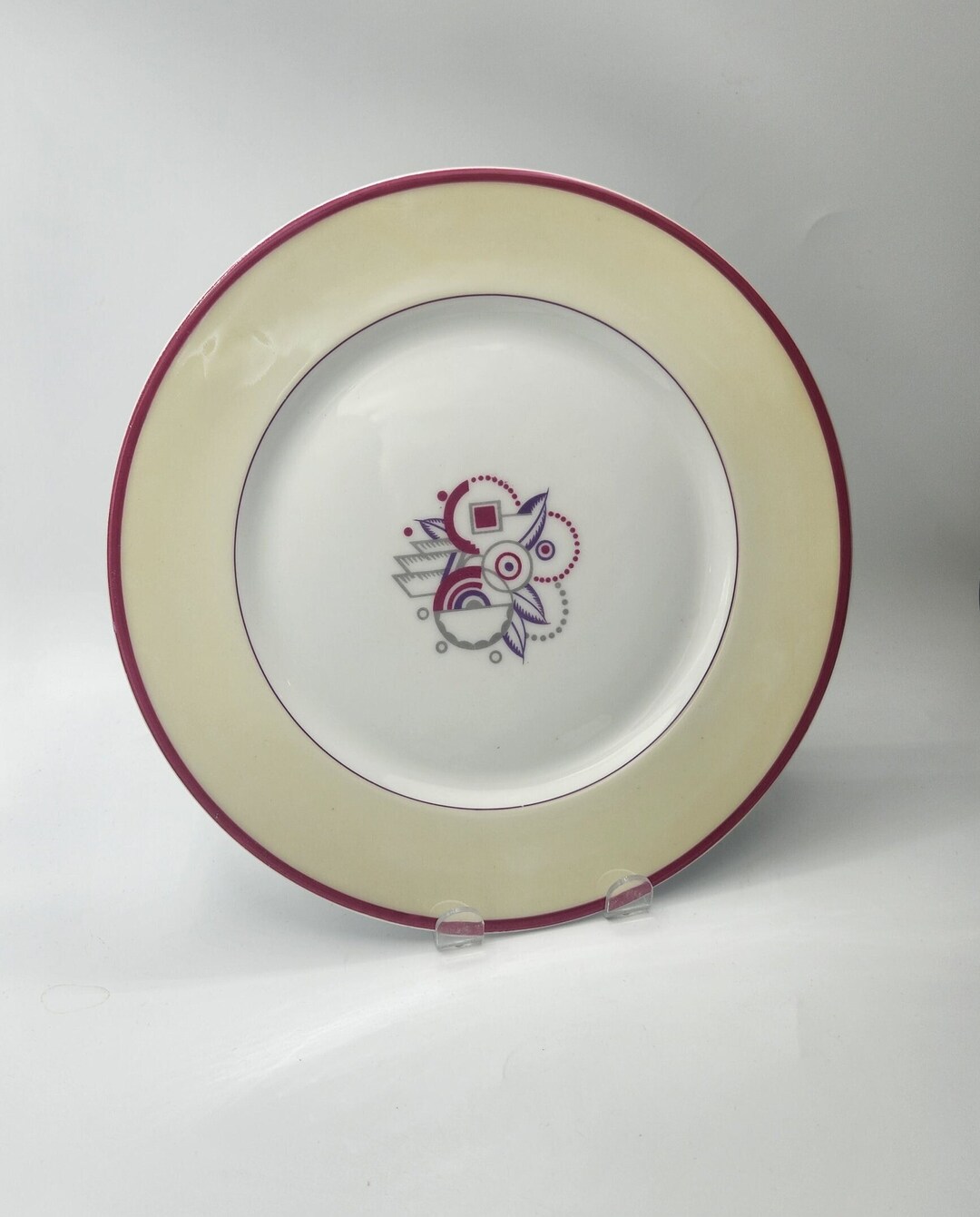 Rare Limoges Art Deco Dinner Plate With Native American Design ...