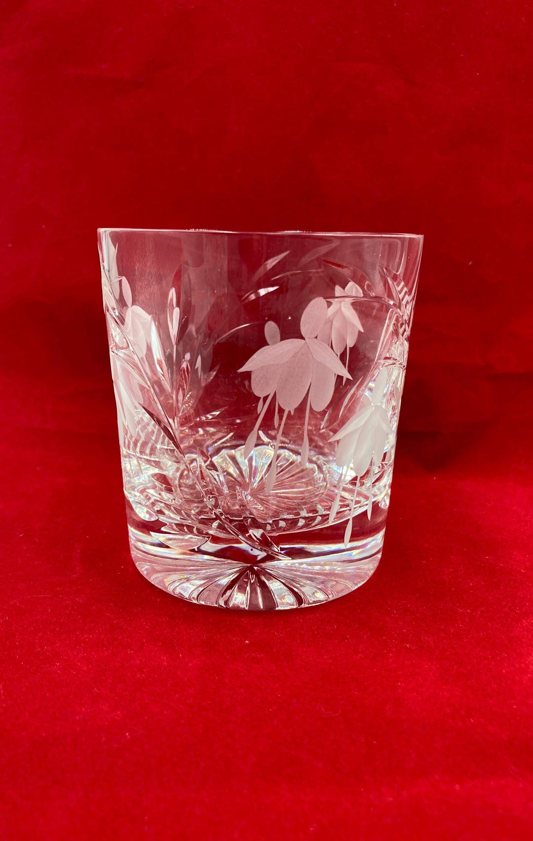 Stuart Crystal Cascade Double Old Fashioned Glass - 2 Available, Price ...