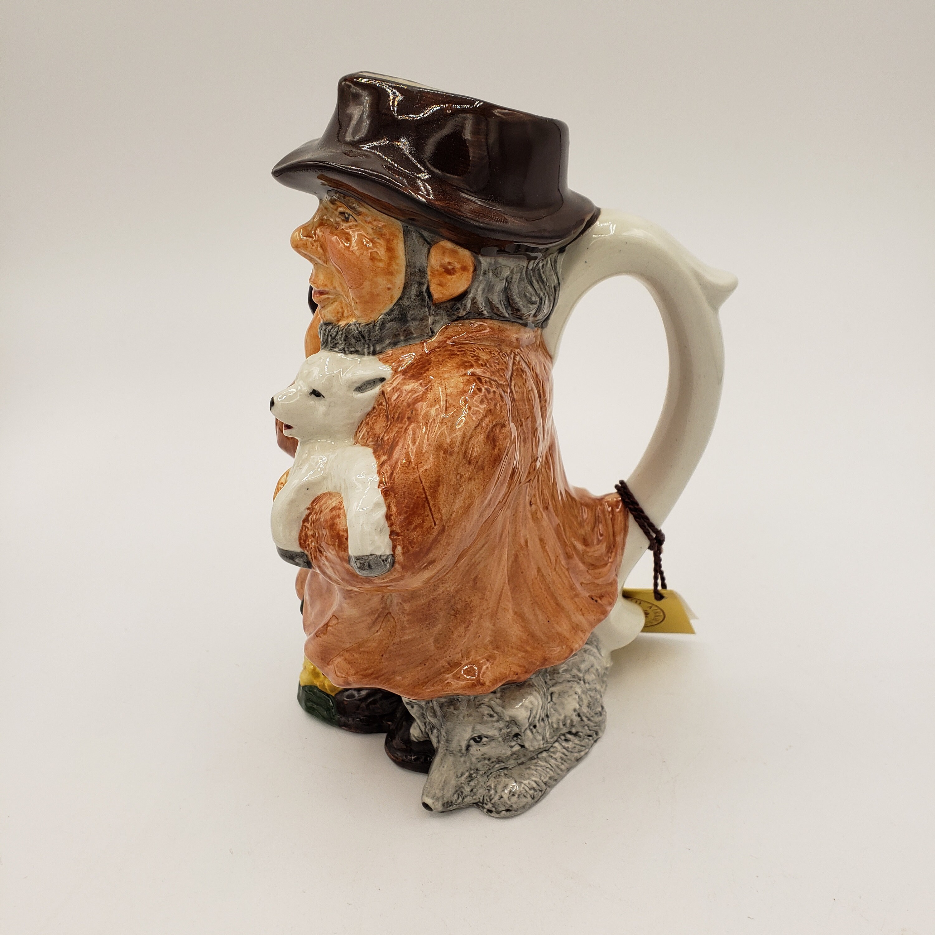 Roy Kirkham Pottery Toby Jug shepherd Made in - Etsy Hong Kong
