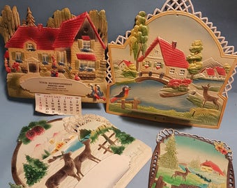 Die Cut Calendar - Etsy