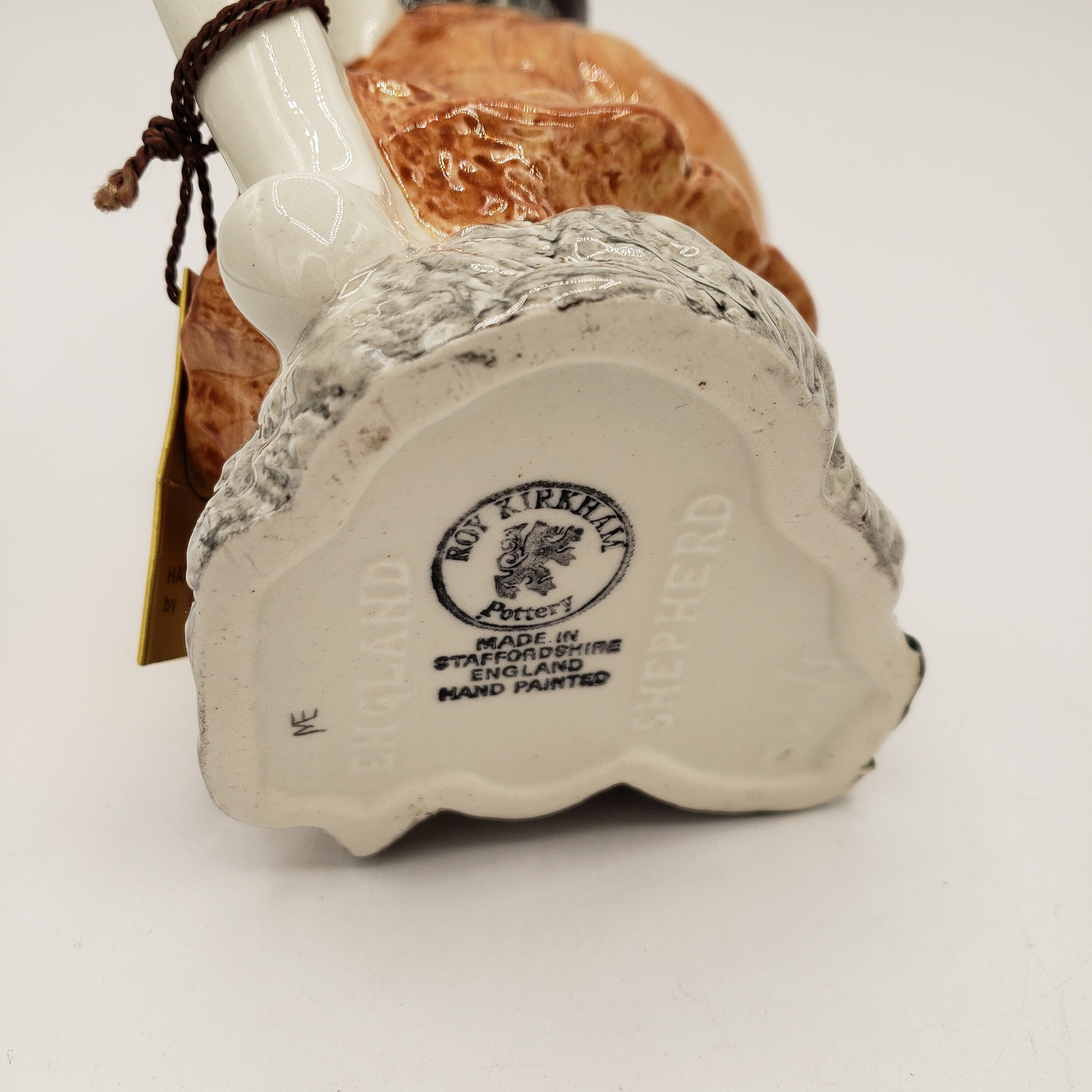 Roy Kirkham Pottery Toby Jug shepherd Made in - Etsy Canada