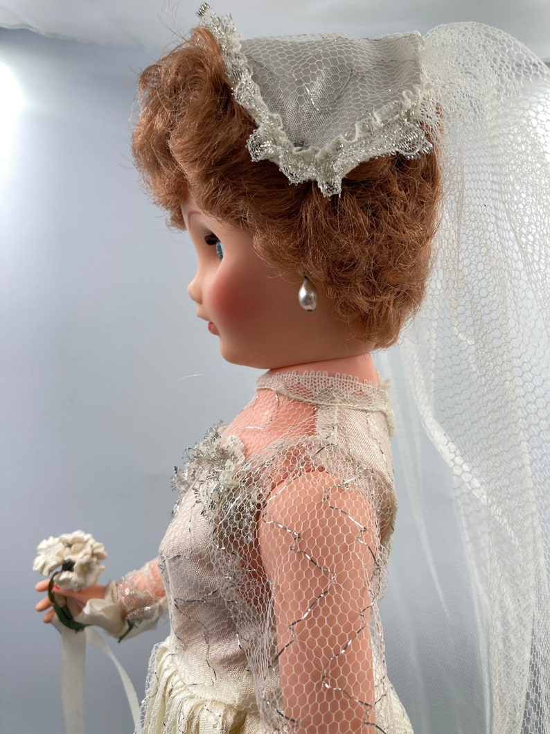 Vintage 1950s / 1960s Bride Doll 20 Inches Tall Original - Etsy