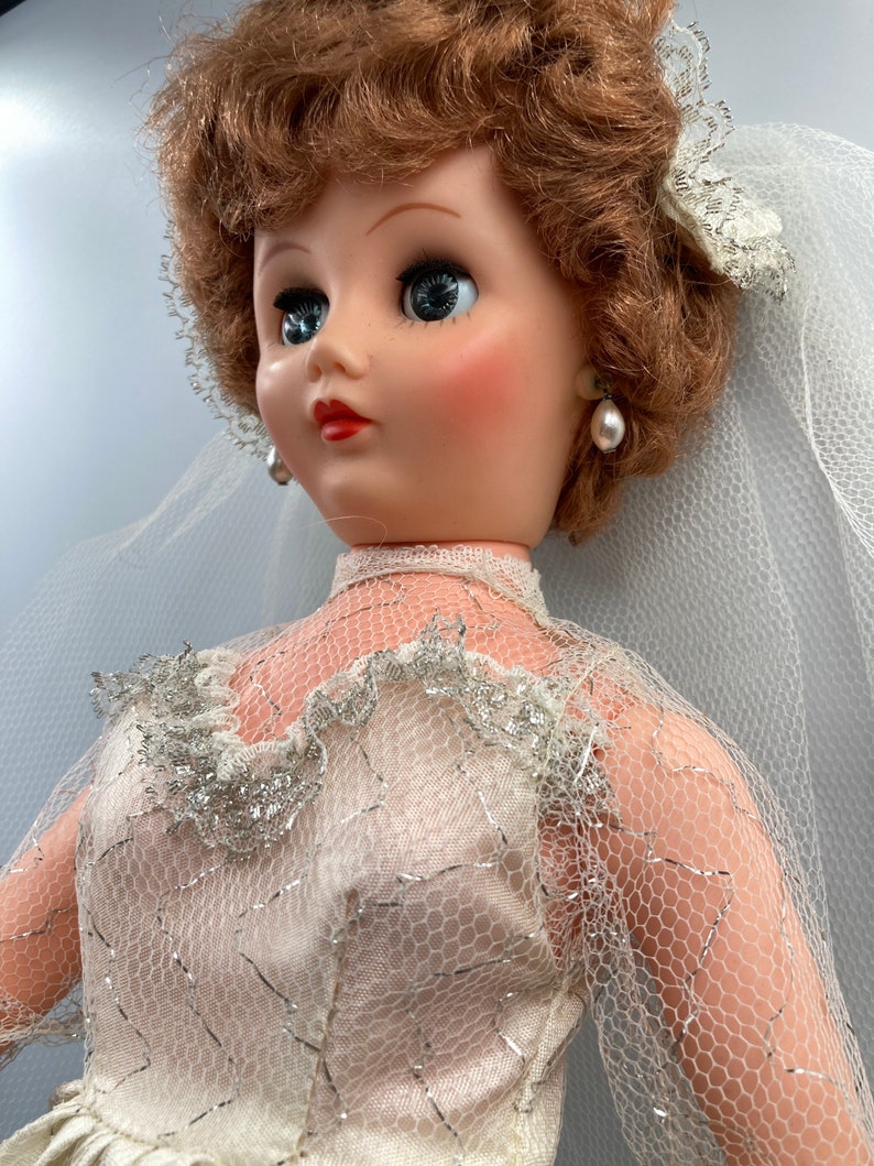 Vintage 1950s / 1960s Bride Doll 20 Inches Tall Original - Etsy