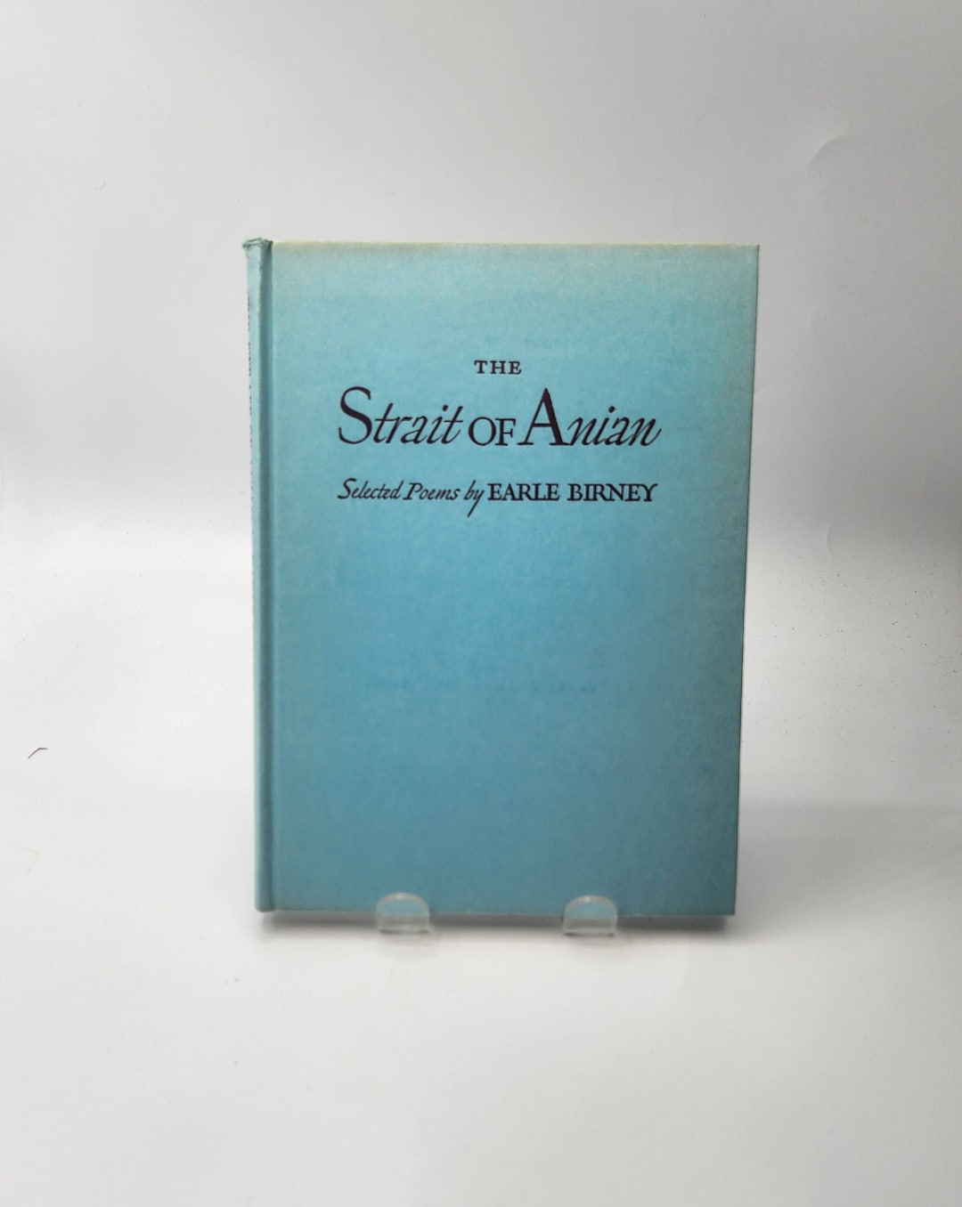 Vintage Book: the Strait of Anian; Selected Poems by Earle Birney, 1948 ...