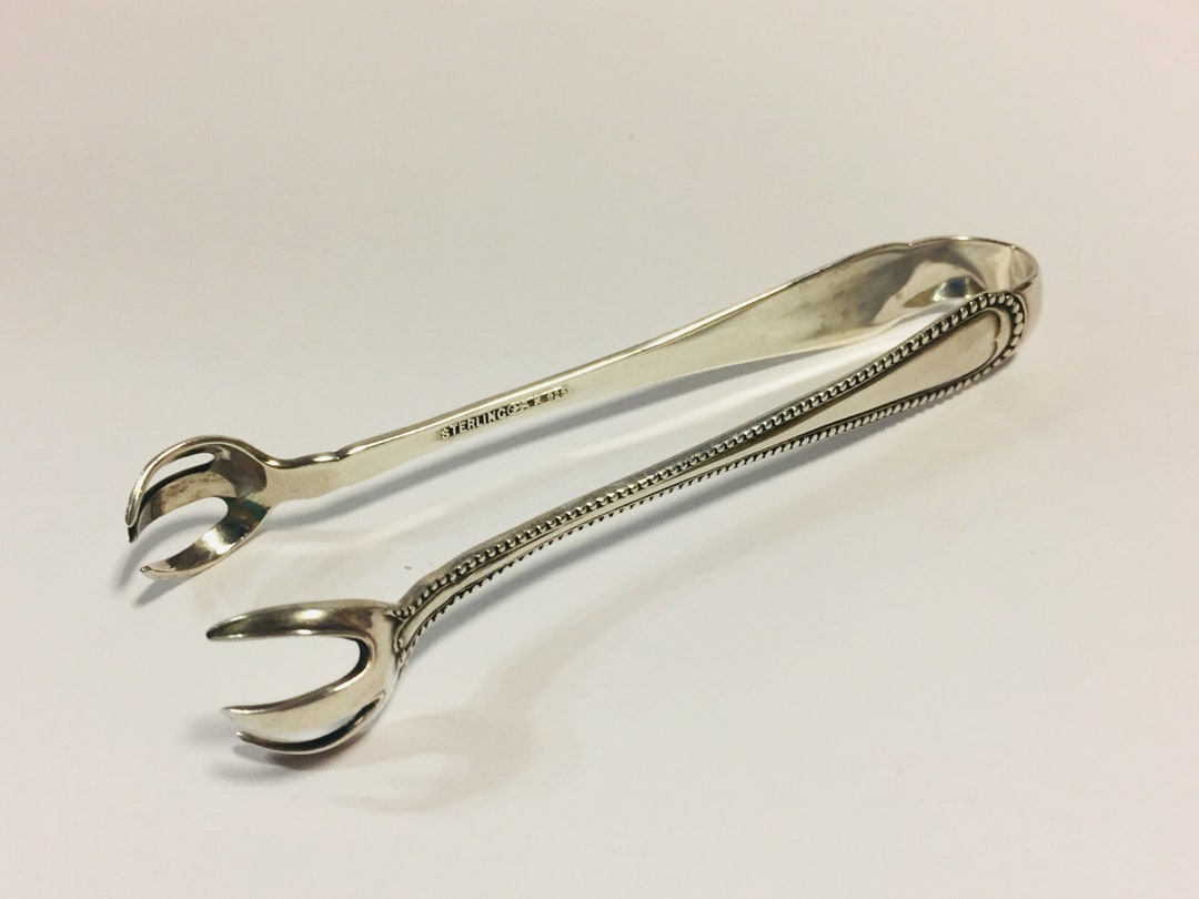 Roden Bros Sterling Silver Sugar Tongs With Claw Design, Roden Bros ...