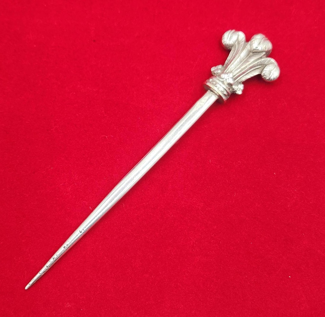 Vintage Sterling Silver Sword Kilt Pin; Prince of Wales Kilt Pin - Etsy
