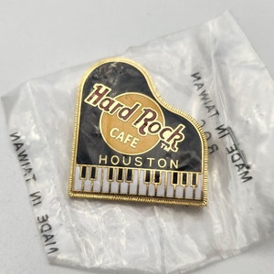 Vintage Hard Rock Cafe Pins and Keychains; Houston, San Francisco ...