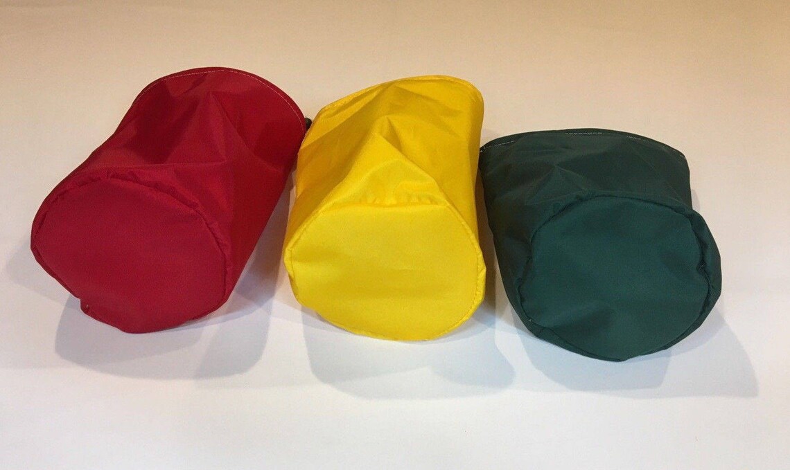 Little Round Sack, Ditty Bag, Stuff Sack 6" X 12 1/2" Red, Yellow ...