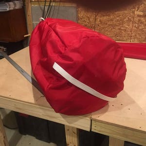 Sail Storage Bag 42" Tall X 18" Diameter, 400 Denier Oxford Cloth Nylon ...