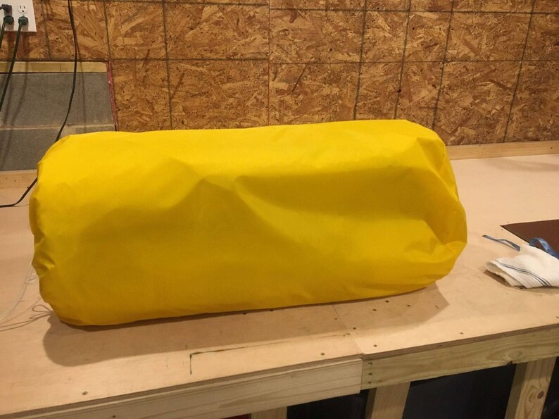 Yellow Sail Storage Bag 42" Tall X 18" Diameter, 400 Denier Oxford ...