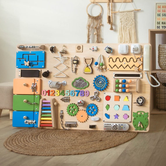 Montessori Board for Toddler Activity Board Toddler Best - Etsy